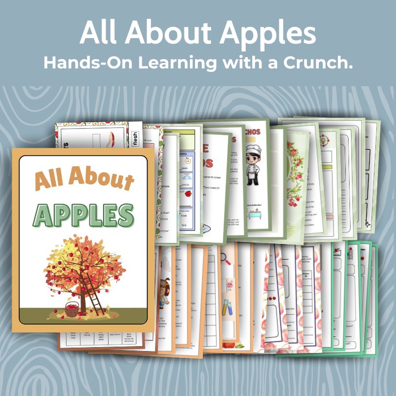 All About Apples Activity Packet – Fun Apple Activities for Kids ...